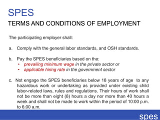 DOLE Employment Programs | PPTX