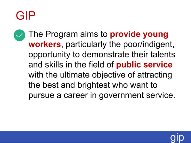 DOLE Employment Programs | PPTX | Government Support and Welfare ...