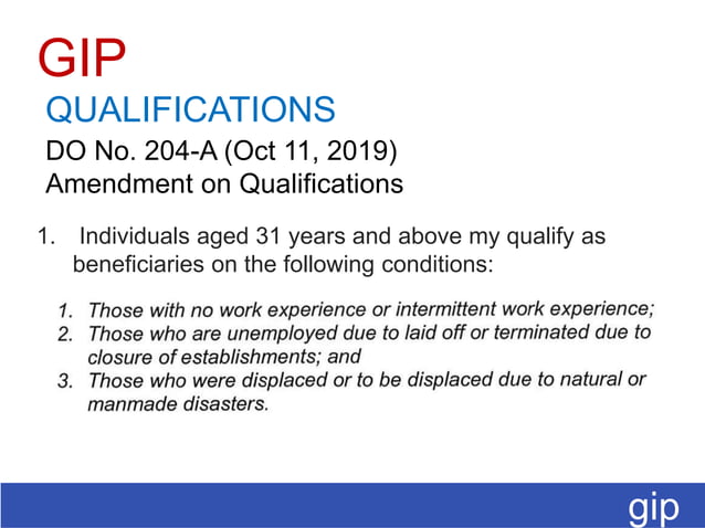 DOLE Employment Programs | PPTX | Government Support and Welfare ...