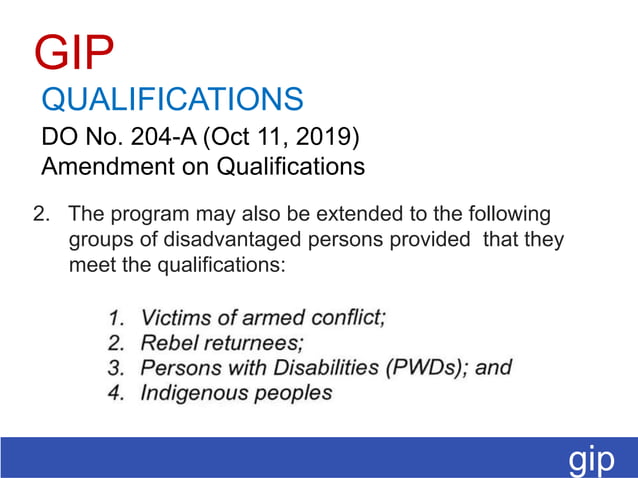 DOLE Employment Programs | PPTX | Government Support and Welfare ...