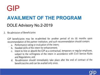 DOLE Employment Programs | PPTX