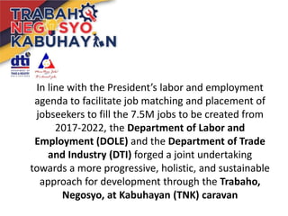 DOLE Employment Programs | PPTX