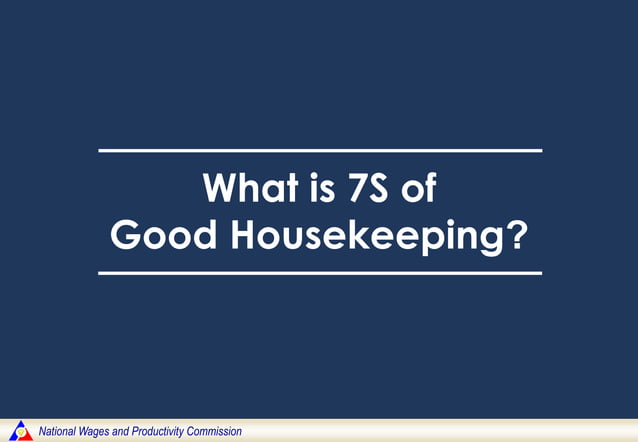 DOLE 7s of Good Housekeeping Instructional Material | PDF