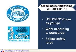 DOLE 7s of Good Housekeeping Instructional Material | PDF