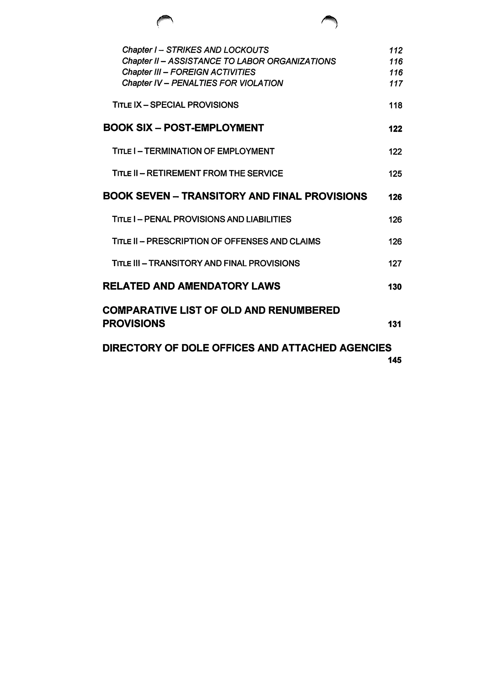 DOLE Department Advisory No. 1, series 2015 (Labor Code of the ...