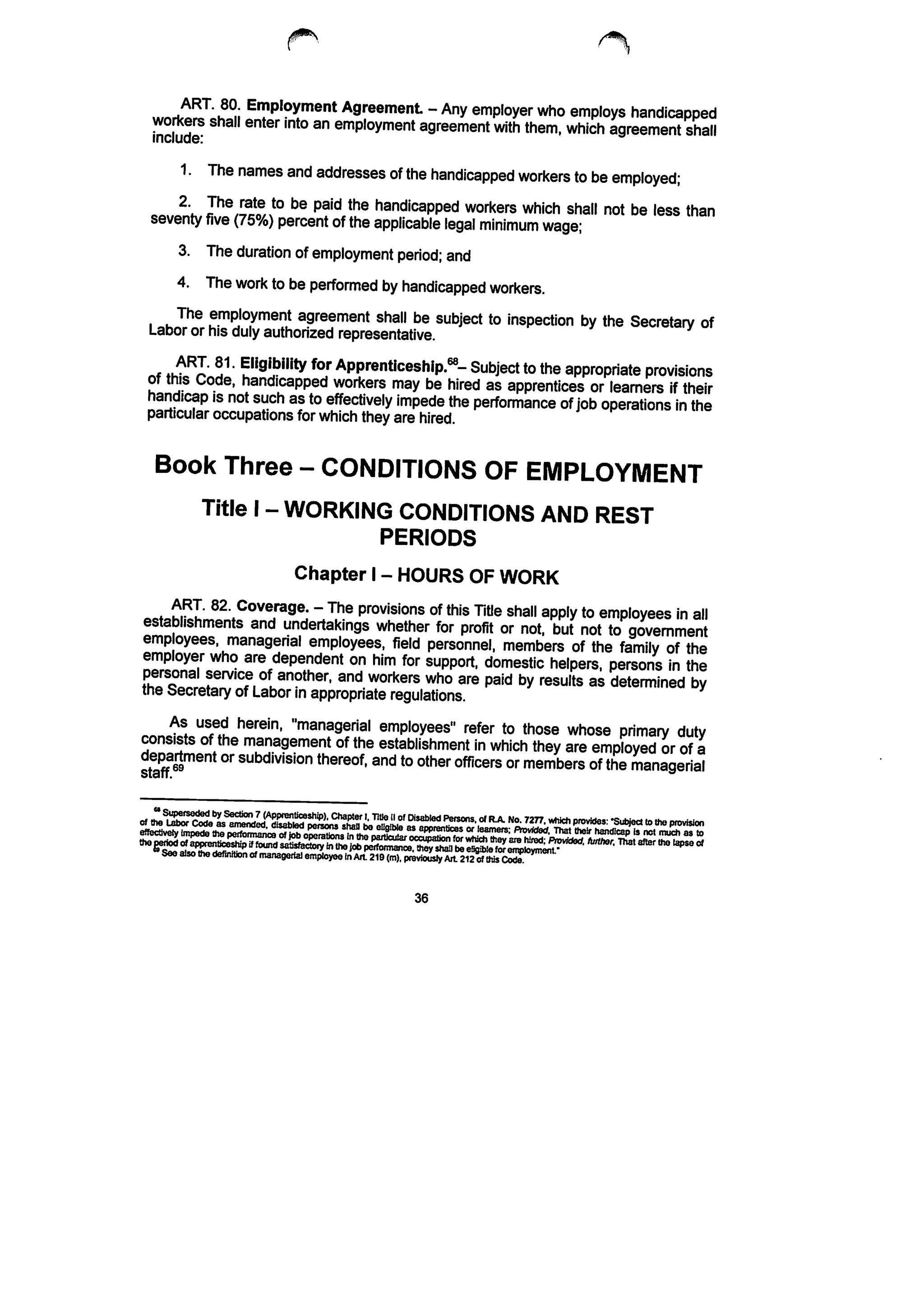 DOLE Department Advisory No. 1, series 2015 (Labor Code of the ...
