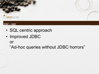 [Dolenc] Hibernate vs. iBatis | PDF