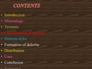 dolerite | PPT