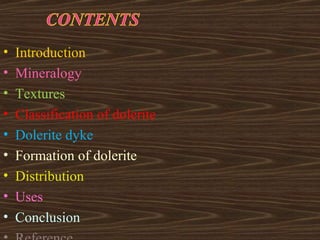 Dolerite | PPT