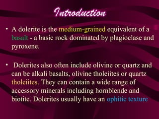 Dolerite | PPT