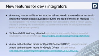 Dolibarr - What's new in 18.0 - DevCamp Bordeaux 2023.pptx