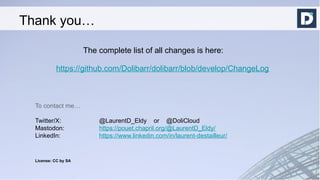 Dolibarr - What's new in 20.0 - DevCamp Montpellier 2024.pptx