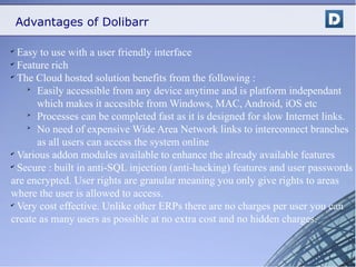 Dolibarr ERP Presentation | PDF