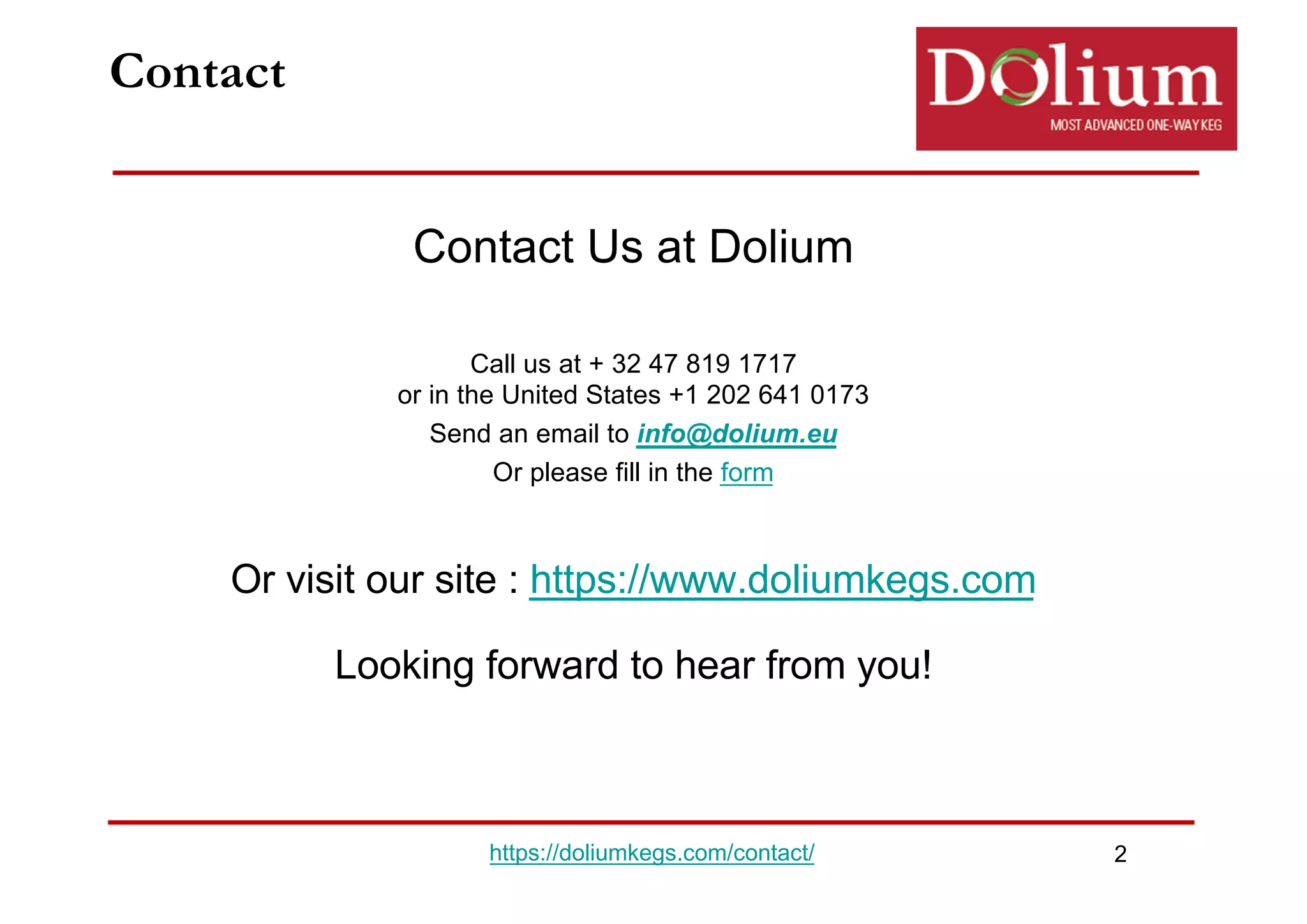 Dolium mini 12.5 l may2020 | PPT