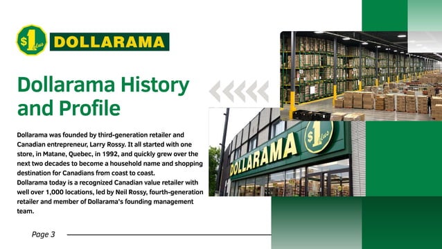 Dollarama's (1).pptx | Logistics | Business