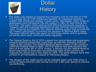 Dollar and euro | PPT