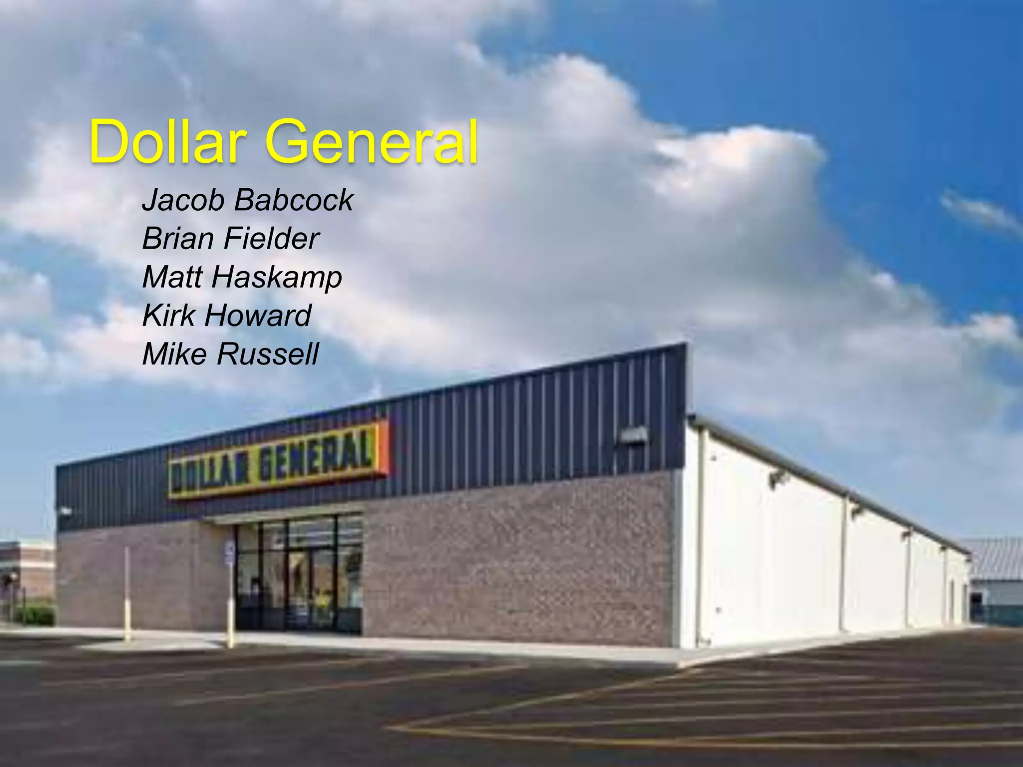 Dollar general | PPTX