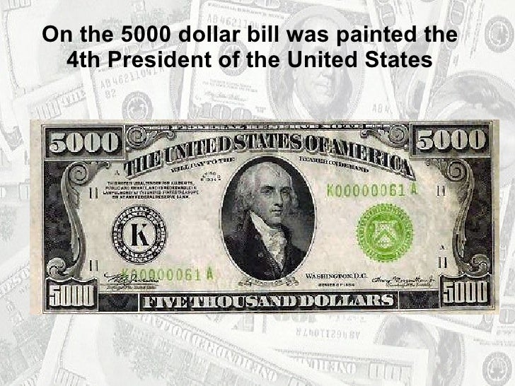 Dollars & Presidents