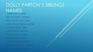 Dolly Parton | PPTX