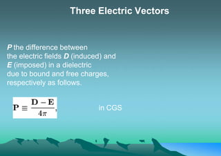 RELATION BETWEEN DE AND P VECTORS Dolly rajput | PPTX