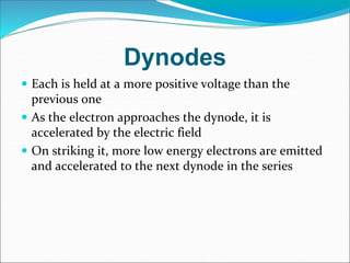 PHOTOMULTIPLIER Dolly rajput ppt(1) | PPT