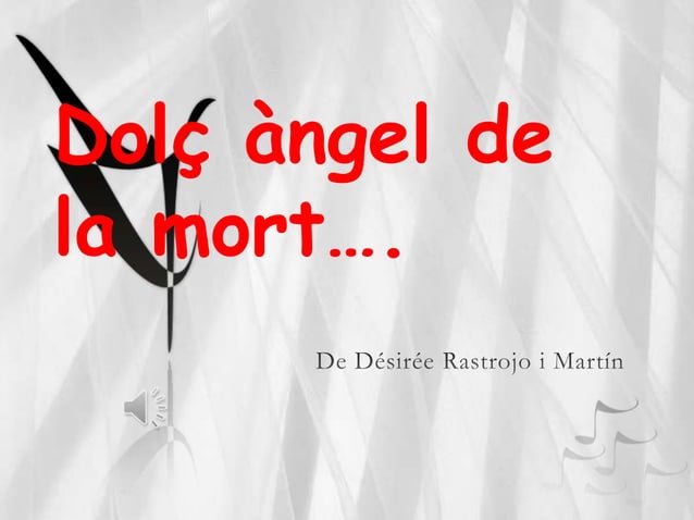 Dolç àngel de la mort | PPTX