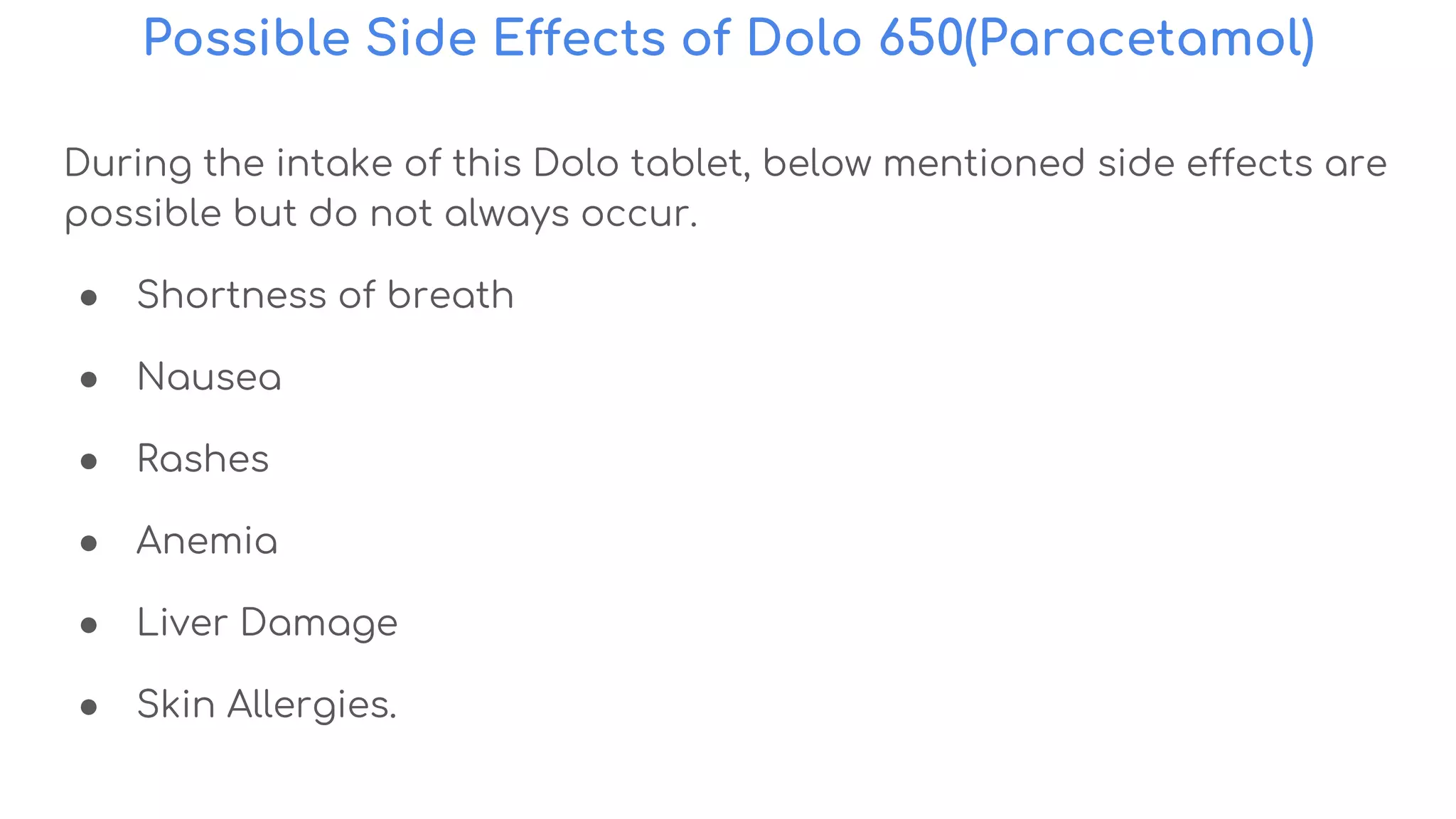 Dolo 650 (paracetamol) | PDF