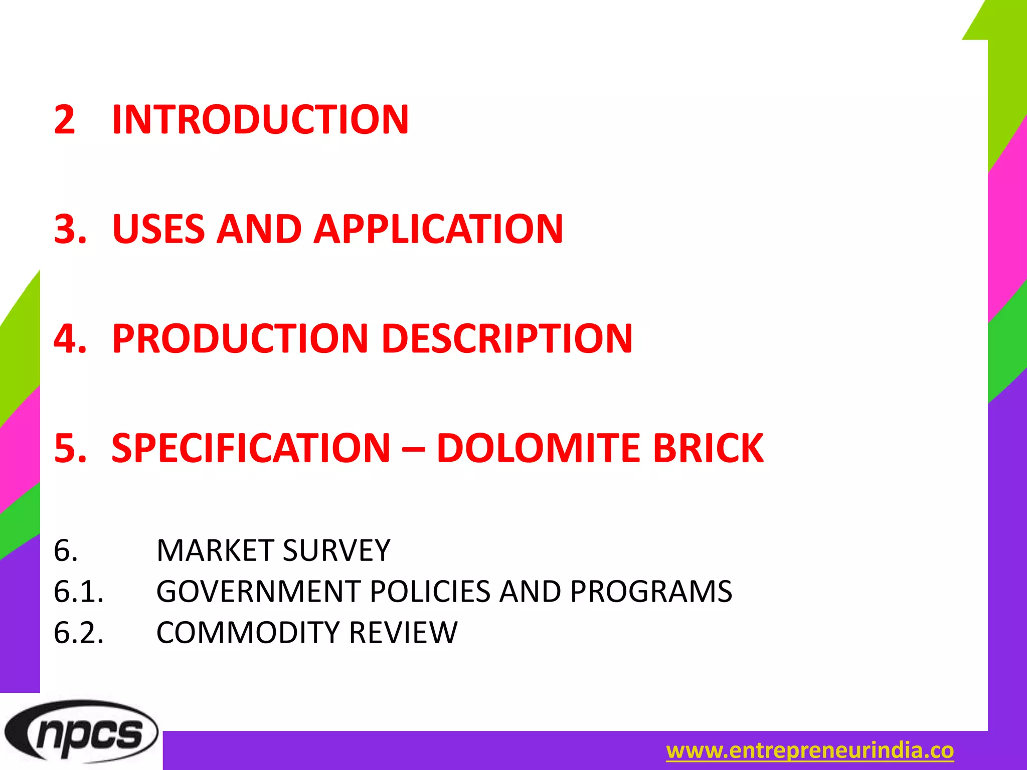 Dolomite Bricks, Dolomite Refractory Bricks, Fire Bricks Manufacturing ...