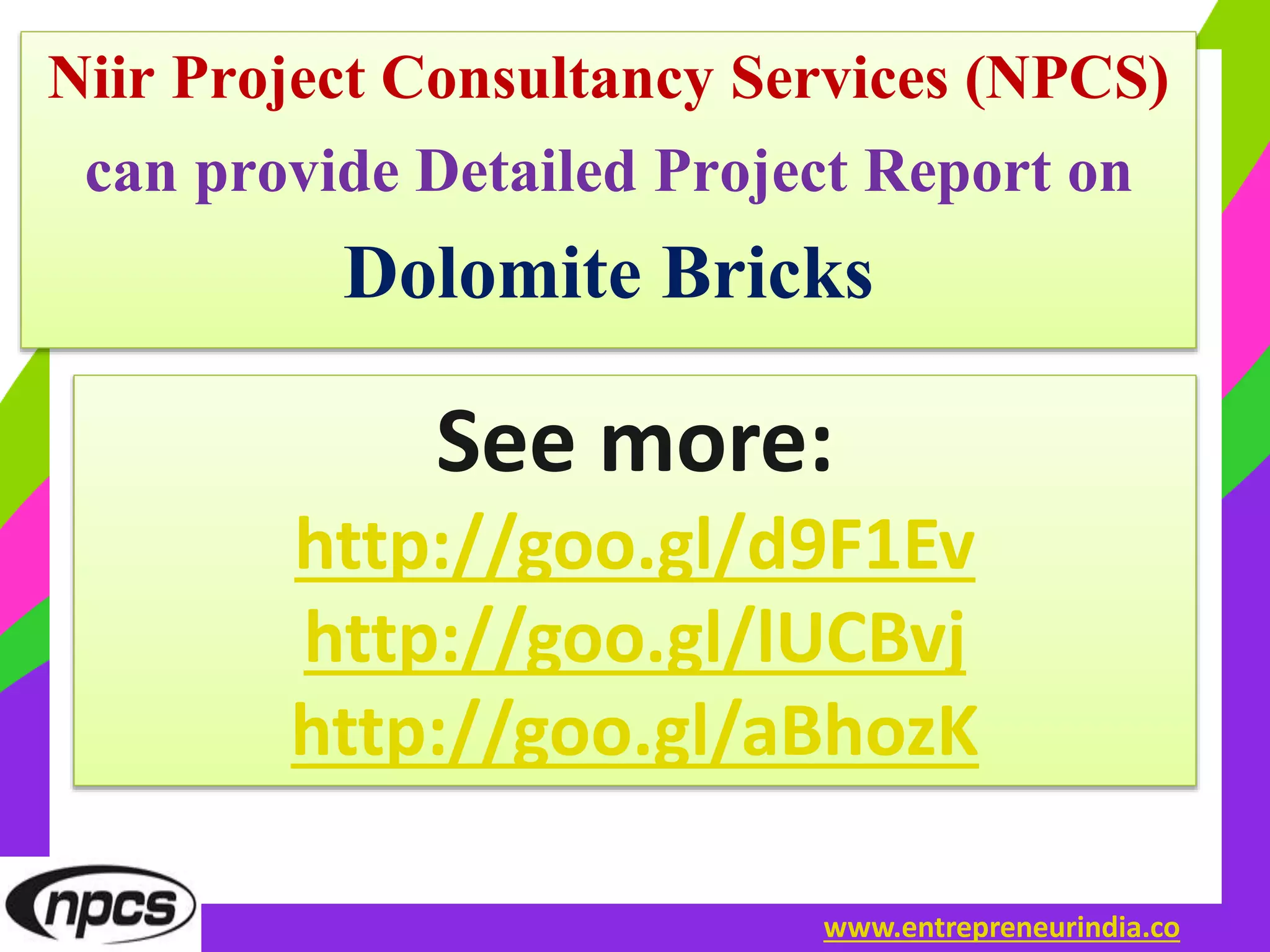 Dolomite Bricks, Dolomite Refractory Bricks, Fire Bricks Manufacturing ...