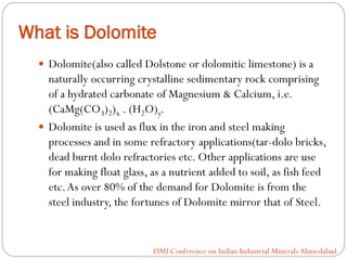 Dolomite Market Aanlysis In Eastern India | PDF