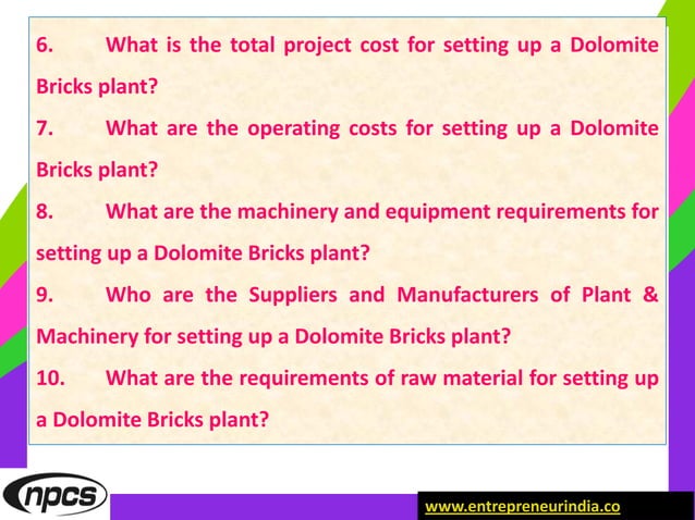 Dolomite setup587292 | PDF