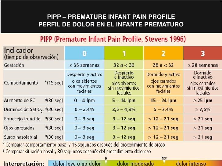 Dolor en el neonato (neonatal pain)