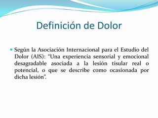 Dolor | PPTX
