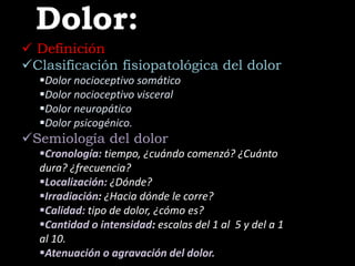 Dolor | PPTX