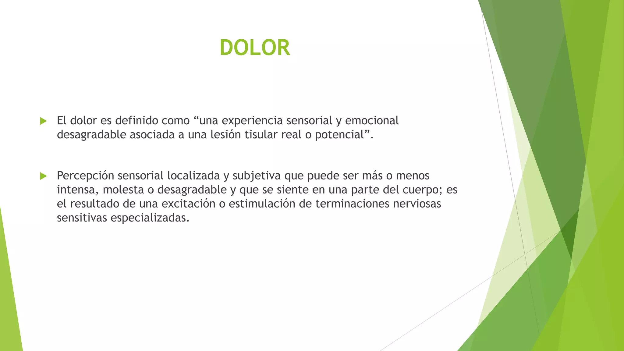 Dolor | PPTX
