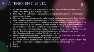 DOLOR y sensibilizacion central kine.pptx
