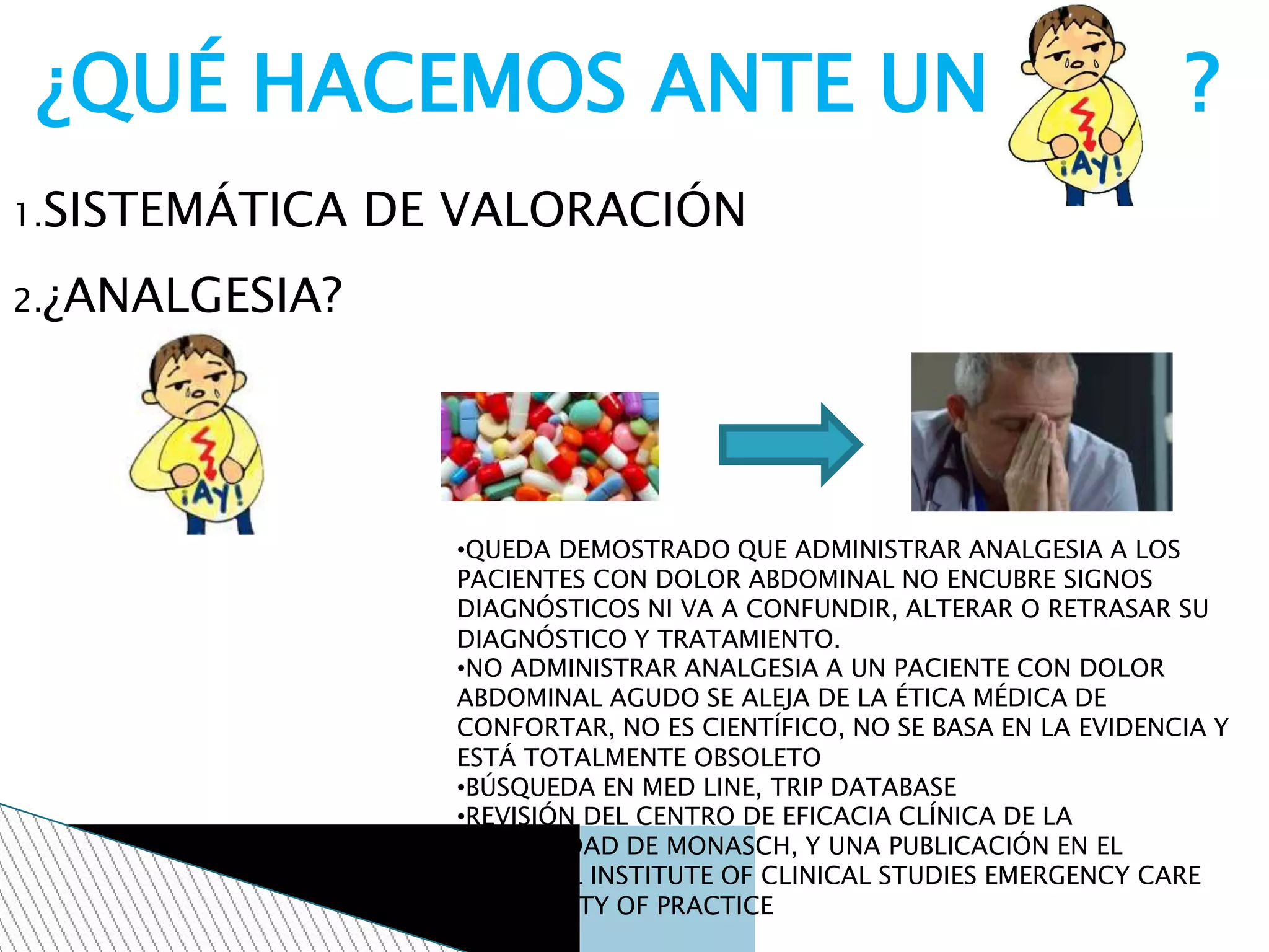 Dolor abdominal agudo | PPTX