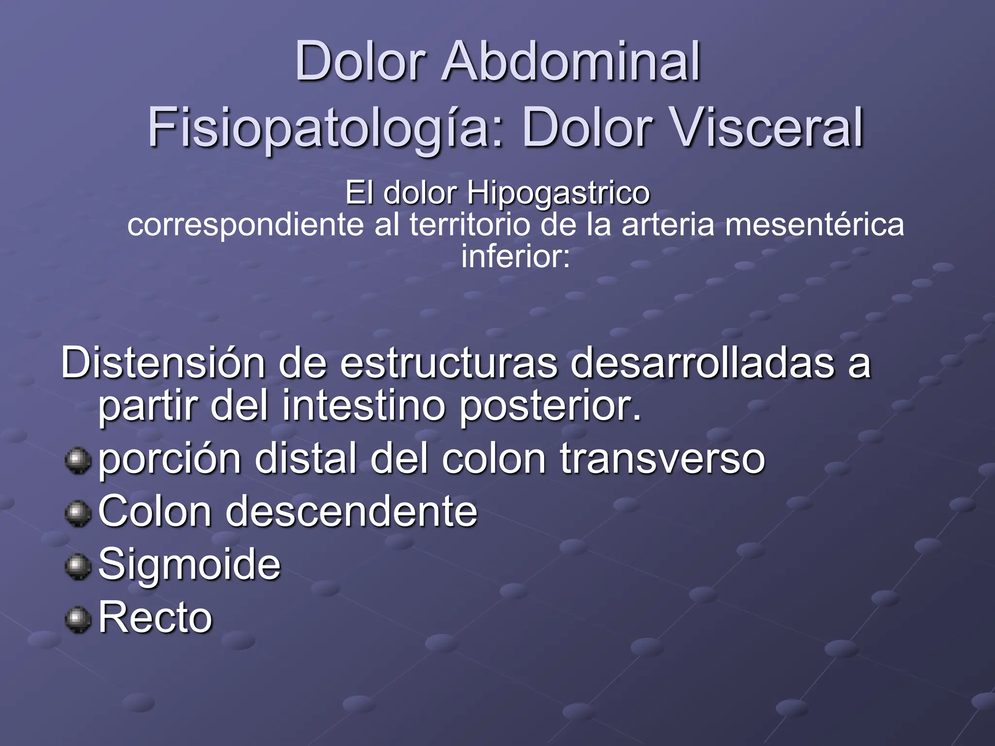 dolor abdominal en urgencias dr Aristides | PPT