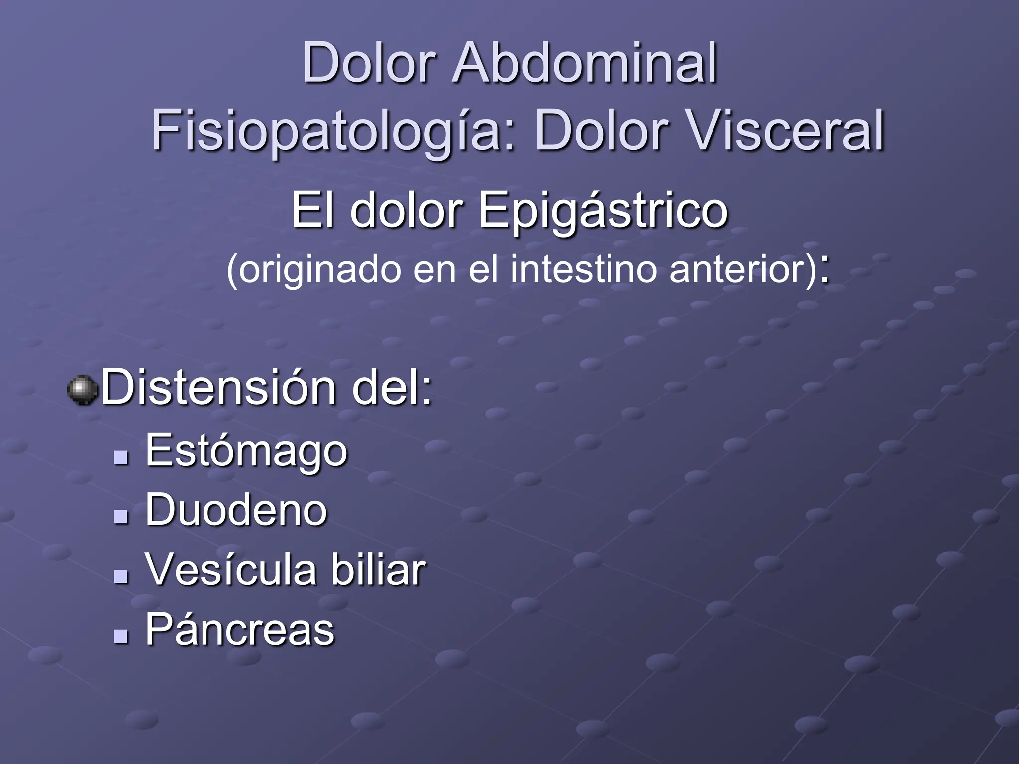 dolor abdominal en urgencias dr Aristides | PPT