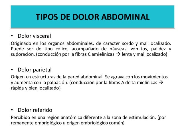 Dolor Abdominal Agúdo