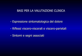 Dolore Addome Acuto | PPT