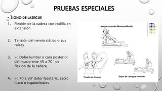 Dolor lumbar | PPTX