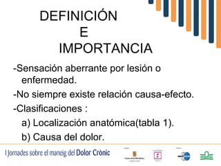 Dolor neuropático hsll version larga | PPT
