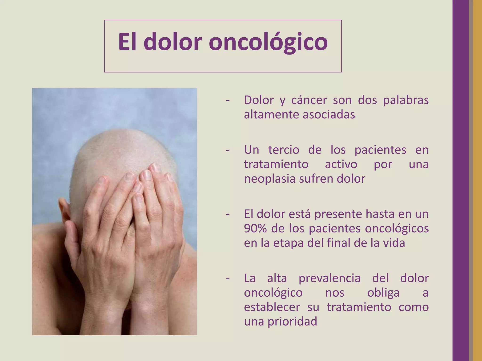 Dolor oncológico desde una perspectiva global | PPTX