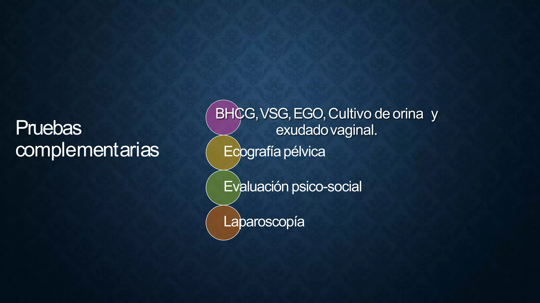 Dolor pelvico agudo y cronico | PPTX
