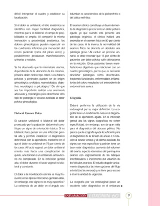 Dolor pélvico en ginecología | PDF