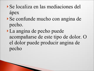 Dolor precordial | PPT