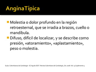 Dolor toracico | PPT
