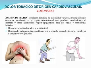 Dolor toracico | PPTX