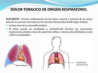 Dolor toracico | PPTX